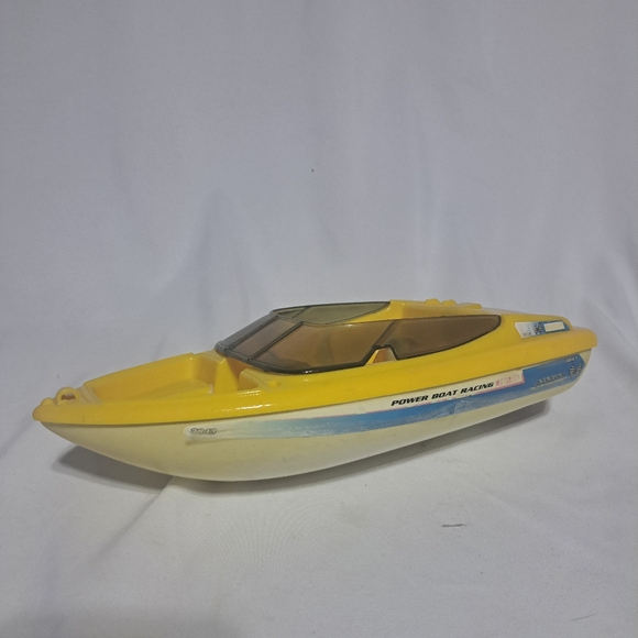 Tonka | Toys | Vtg Tonka Plastic Yellow Toy Boat | Poshmark